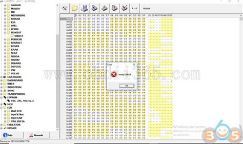 Carprog 9 31 Read And Write Citroen Berlingo Eeprom 95160 Kess V2 Master Ecu Tuning Kit