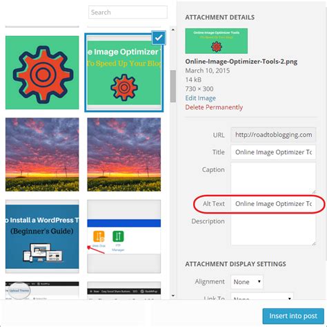 how to add alt tags to images in wordpress [automatically]