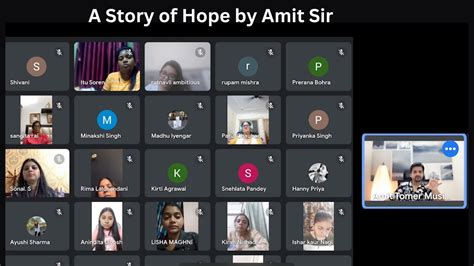 A Story Of Hope By Amit Sir Master Class Amit Tomer Music Academy Youtube