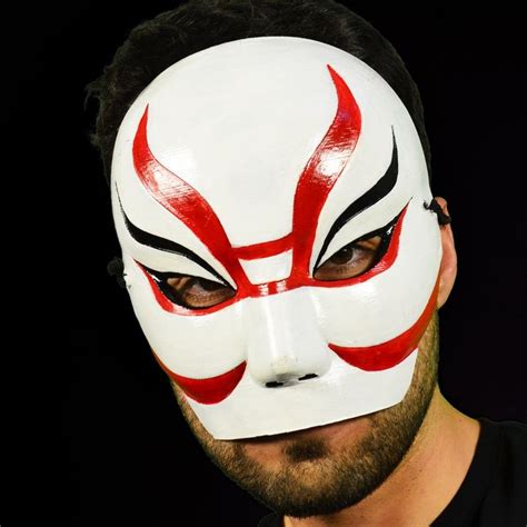 Kabuki Mask Yokai Mask Cosplay Party Mask