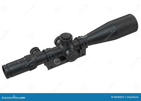Scope optical sniper stock illustration. Illustration of equipment ...