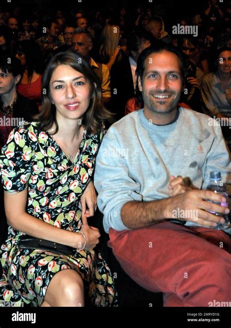 Monet Mazur And Sofia Coppola Each With Her Beau Attend The Anna Sui Show During New York