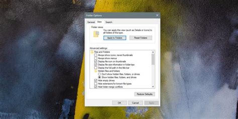 How To Set The Default Folder Layout In File Explorer On Windows