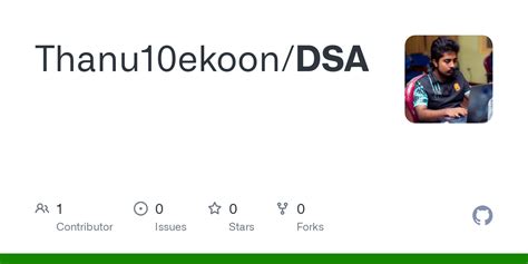 GitHub Thanu10ekoon DSA