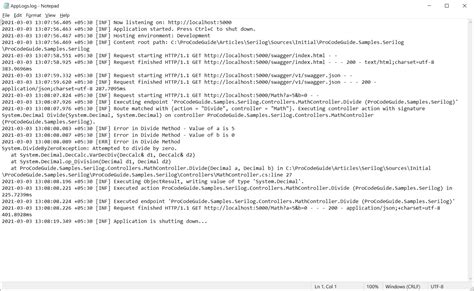 setting up serilog in asp core detailed beginner guide pro code