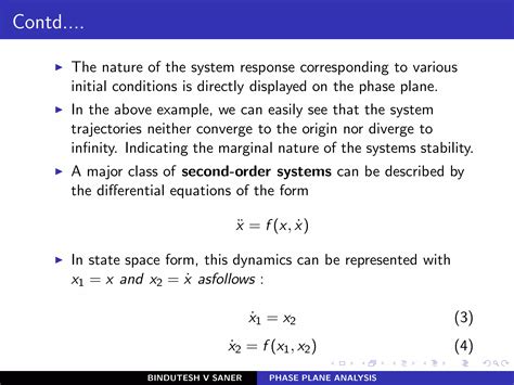 Phase Plane Analysis Nonlinear Stability Analysis PDF