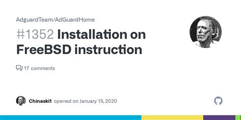 installation on freebsd instruction · issue 1352 · adguardteam
