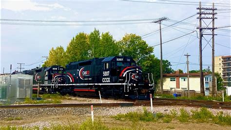 Cando Sd40 And Kcs Grey Ghost In Winnipeg 09042023 Youtube