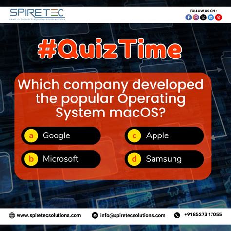 Spiretec Solutions On Linkedin Quiztime Quizchallenge Techtrivia