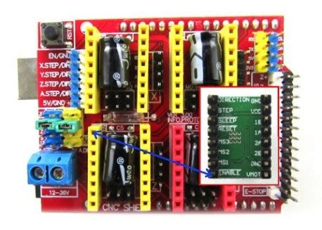 CNC Shield V Para Arduino BricoGeek CNCSHV BricoGeek