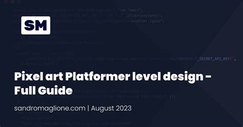 pixel art platformer level design full guide r pixelarttutorials