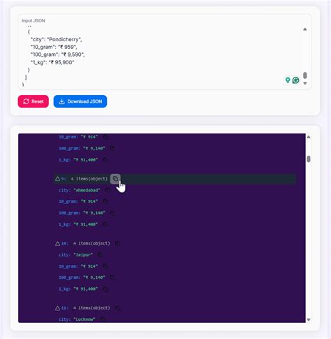 Json Tree Viewer Interactive Json Visualization Webtoolscenter