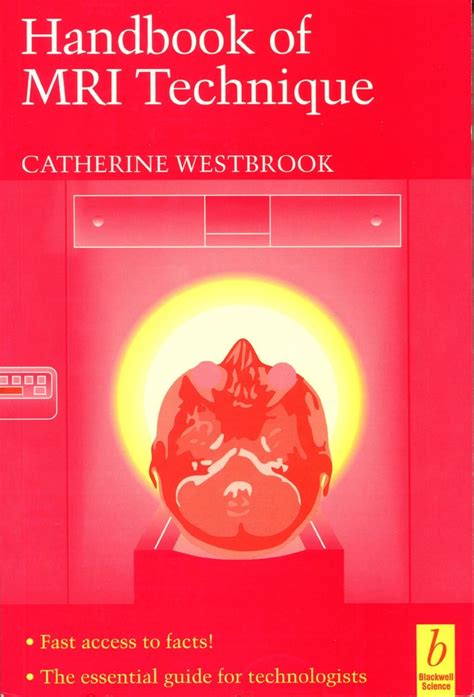 Handbook Of Mri Technique 9780632038848 Medicine And Health Science Books