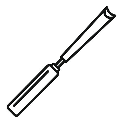 Chisel Building Icon Outline Style 14613044 Vector Art At Vecteezy
