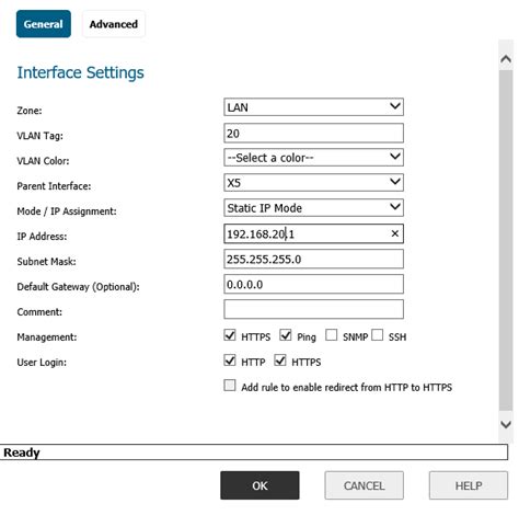 Sonicwall Vlan Setup
