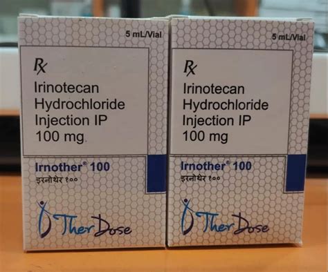Irinotecan Hydrochloride Injection Ip 100 Mg 5 Ml At ₹ 470 Vial In Indore
