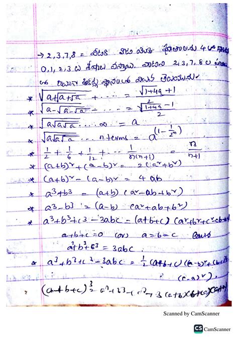 SOLUTION A To Z Number System Formulas And Basics Studypool