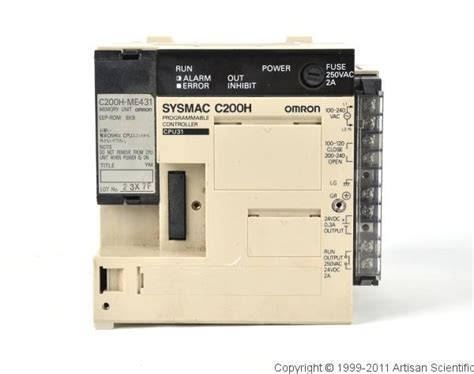 C H CPU E OMRON CPU Unit ArtisanTG