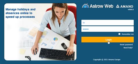 Logging In To Astrow Web