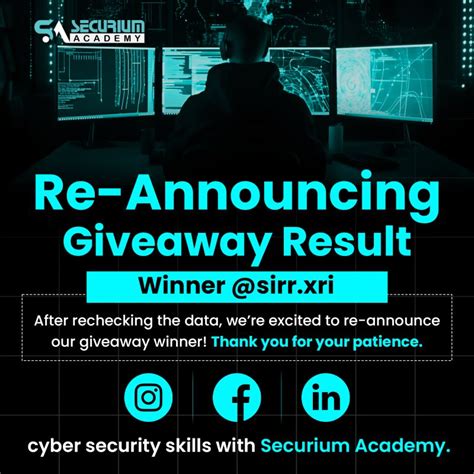 Securium Academy On Linkedin Giveawayupdate Cehv13 Securiumacademy Cybersecurityskills…
