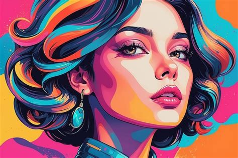 Premium Photo | Vibrant Pop Art Illustration Generative AI