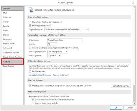 How To Fix Missing Add Ins In Outlook 2016 2013 Or 2010