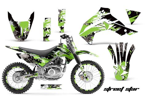 Kawasaki Klx140 Graphics Over 100 Designs To Choose From Invision Artworks Powersports Graphics