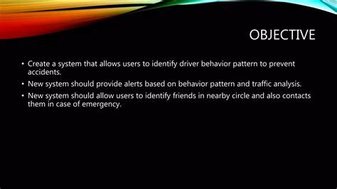 Collision Detection Control System Ppt