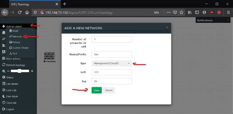 How To Access Fortigate Web Interface In Eve Ng Lab Using Dhcp And Static Mode