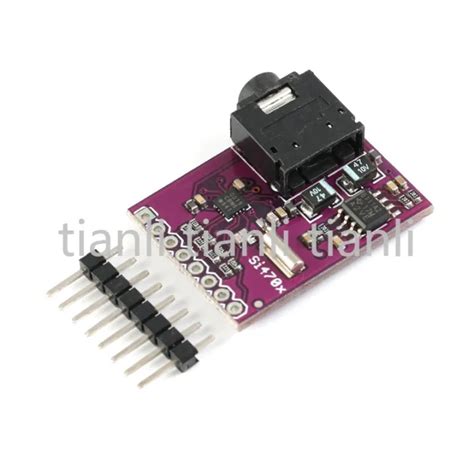 Si FM Tuner Evaluation Board FM Radio Module CJMCU Tuner Development Board Module With