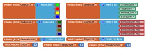 Simon Says Memory Game Clock Runtime Mit App Inventor Help Mit App Inventor Community