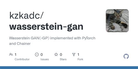 GitHub Kzkadc Wasserstein Gan Wasserstein GAN GP Implemented With PyTorch And Chainer
