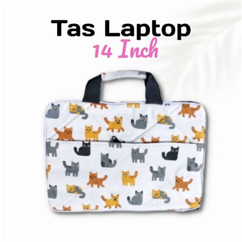 Jual Tas Laptop Wanita Jinjing Inch Asus Acer Lenovo HP Tas Laptop Kanvas Murah Shopee
