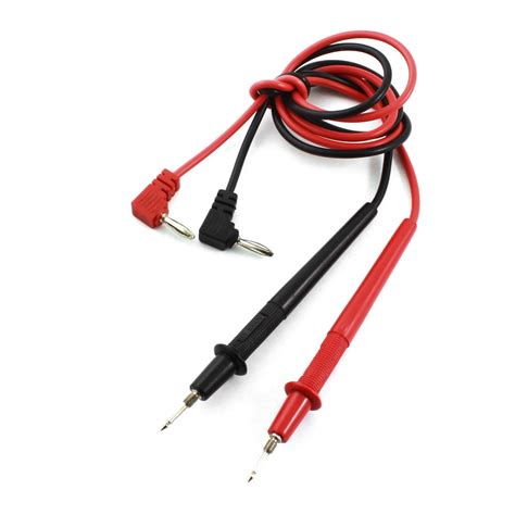 Pair Multimeter Meter Banana Plug Probe Test Cable Wire 33ft