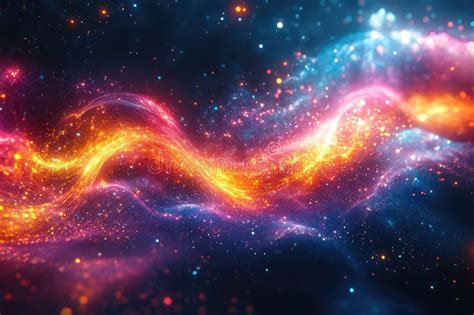 String Theory Depiction Of Quantum Strings Showcasing The Subtle Dynamic Interactions At