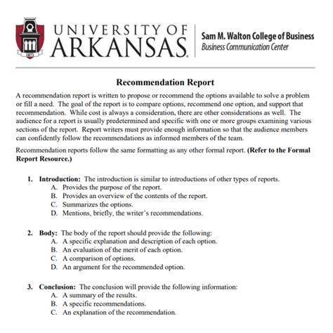 15 Best Recommendation Report Examples In Pdf