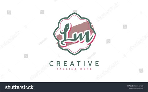 Lm Initials Handwriting Logo Vector Stock Vector Royalty Free 1954132435 Shutterstock