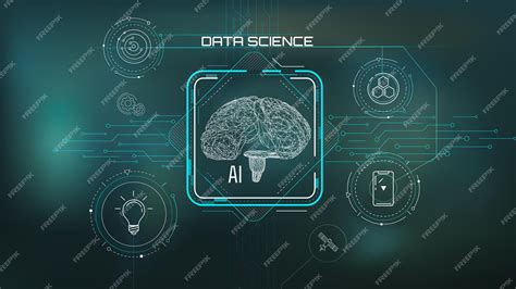 Premium Vector Artificial Intelligence Testing Virtual Interface Concept
