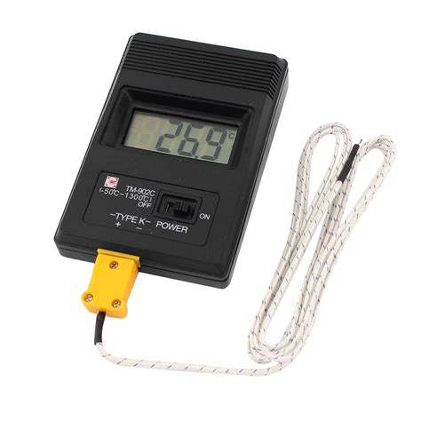 Uxcell Lcd K Type Digital Thermometer Tm C W Thermocouple Desertcart INDIA
