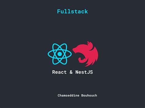 Building A React Nestjs App With React And Nestjs Chamseddine