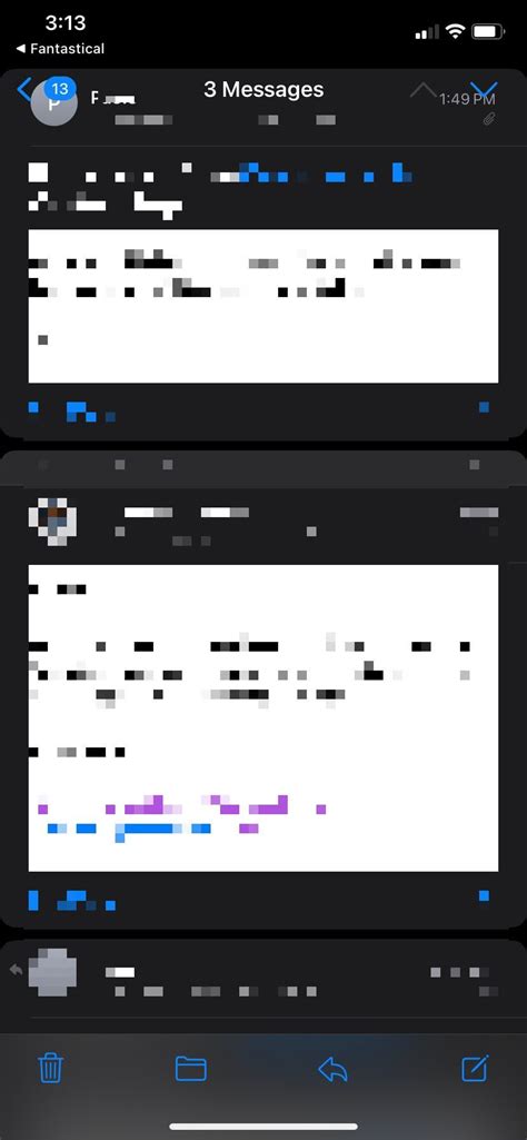 Ios 154 Dev Beta 5 Mail Navigation Header Bug Riosbeta