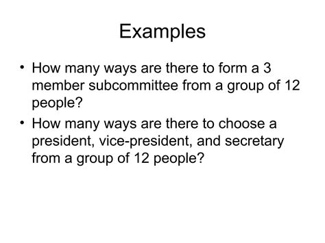 counting principles theory power point ppt