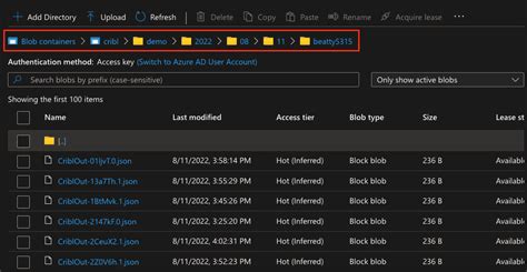 Azure Blob And Cribl Integrations