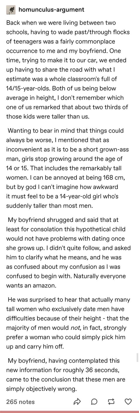 Height Differences R Rolereversal