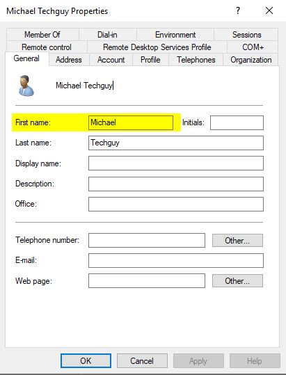 How To Update Every Single Active Directory User Attributes With