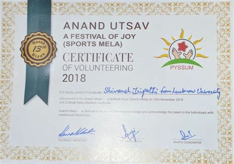 shivansh tripathi on linkedin inclusion volunteerwork anandutsav disabilityawareness pyssum