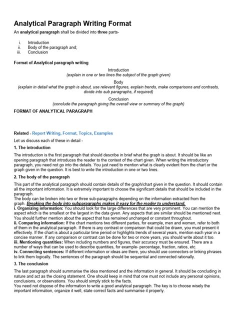 Analytiacl Paragraph Writing Pdf Water Pollution Sewage Treatment