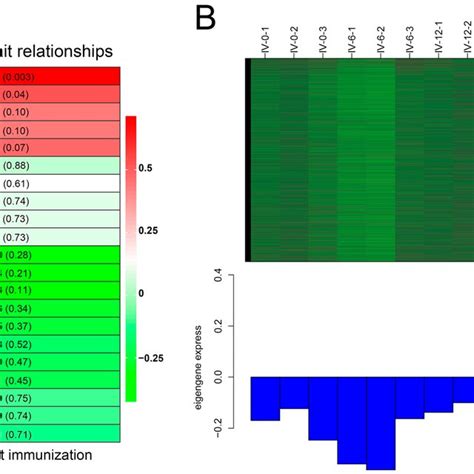 Heat Map Of Th Cell Differentiation Related Pathway Genes In Blue