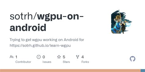 Github Sotrh Wgpu On Android Trying To Get Wgpu Working On Android For Sotrh Github