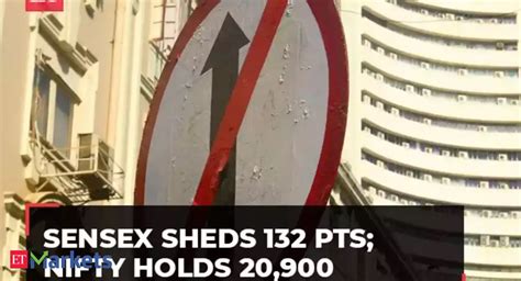 Sensex snaps 7-day winning streak, sheds 132 pts; Nifty holds 20,900; Paytm tanks over 18% - The ...